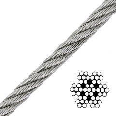 China 3/32X1000' 7X7 Stainless Steel Aircraft Cable T316 for sale