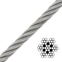 China 1/16X500' 7X7 Stainless Steel Aircraft Cable T316 for sale