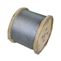 China Electro. Galvanized 1*7 Steel Wire Rope for sale