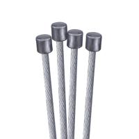 China Manufacturing 2m Long Bicycle Gear Cable Wire Road Bike Brake Cable With Complete Inner Replacement Set for sale