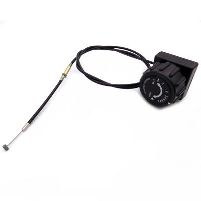 China Equipment Sport Machines Tension Control Knob Steel Wire Core Control Cable For Exercise Bike for sale