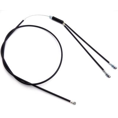 China High Quality black PVC One Tow Two Brake Cable Scooter Control Line for sale