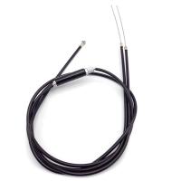 China High Quality black PVC One Tow Two Brake Cable Scooter Control Line for sale