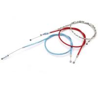 China Colorful High flexible motor control servo wiring harness brake cable for mountain bike with Galvanized terminal for sale
