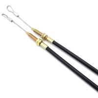China Universal galvanized Hot selling OEM motorcycle spare parts rear replacement auto transit parking brake cable for sale
