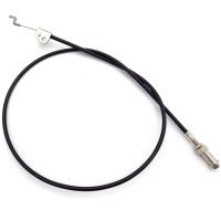 China Steel wire flexible hand throttle control cable brake cable with One side eyelet one side threaded stud for sale