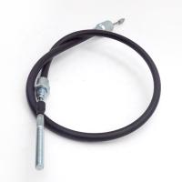 China One side eyelet one side threaded stud steel wire flexible hand throttle control cable brake cable for sale