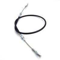 China One side eyelet one side threaded stud steel wire flexible hand throttle control cable brake cable for sale