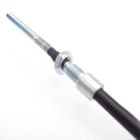 China One side eyelet one side threaded stud steel wire flexible hand throttle control cable brake cable for sale
