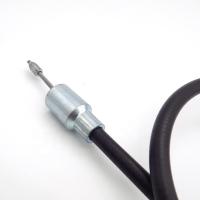 China One side eyelet one side threaded stud steel wire flexible hand throttle control cable brake cable for sale