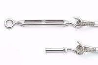 China Stainless steel wire rope suppression with rigging for sale