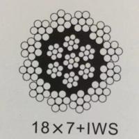 China 18x7+FC 18x7+IWS Stainless Steel Wire Rope for sale