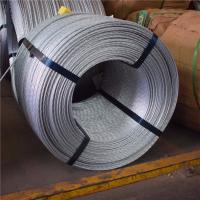 China Different diameter galvanized steel wire strand steel wire cable In China for sale