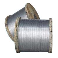 China China factory 1X7 1X19 galvanised steel strand galvanized steel core strands for sale