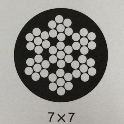 China 7X7 PVC/PP/PE Cable with Coating for sale