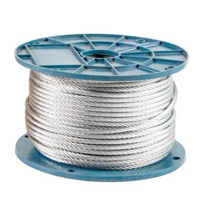 China 6*7 Galvanized Steel Wire Rope for sale