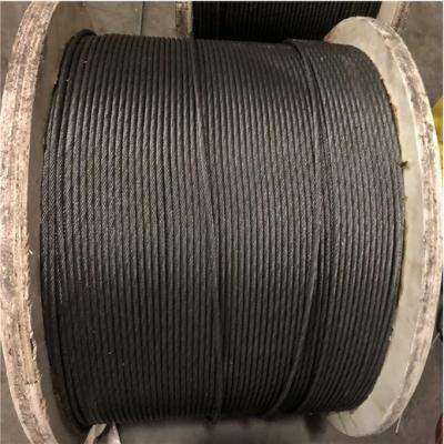 China 6X19 Ungalvanized Steel Wire Rope for sale