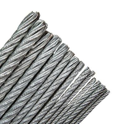 China Hot DIP Galvanized 8*19s+FC & 8*19s+Iwrc Steel Wire Rope for Derricking for sale