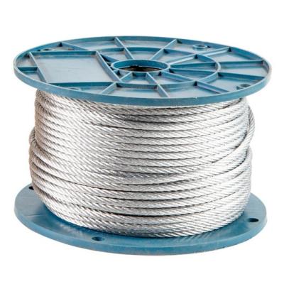 China Hot DIP Galvanized 6*31sw+FC & 6*31sw+Iwrc Steel Wire Rope Fou Lifting for sale