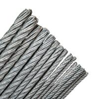 China Hot DIP Galvanized 6*9+FC, 6X9w+Iwrc Steel Wire Rope Fou Drawing for sale