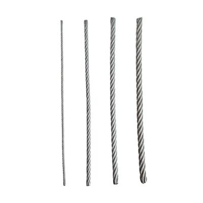 China Hot DIP Galvanized 1*19 Steel Wire Rope Fou Drawing for sale