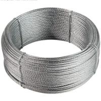 China Hot DIP Galvanized 6*15 Steel Wire Rope Fou Derricking for sale