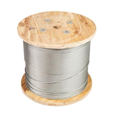 China Hot DIP Galvanized 6*19 Steel Wire Rope for Derricking for sale