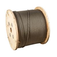 China 8*19s+FC & 8*19W+FC Black Oil Ungalvanized Steel Wire Rope for sale