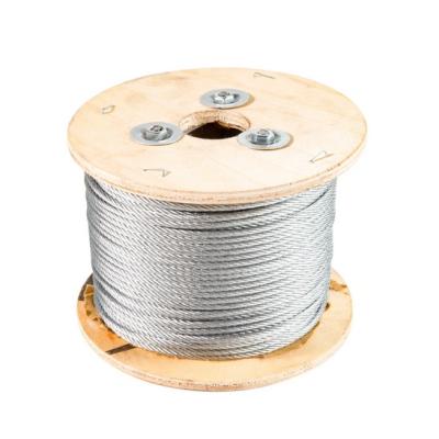 China China Manufacture 6X12+7FC Steel Wire Rope for Lifting and Drawing for sale