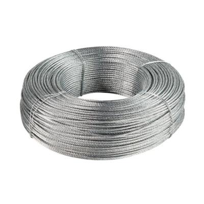 China 7*7 6*7+FC Steel Wire Rope for Drawing and Lifting for sale