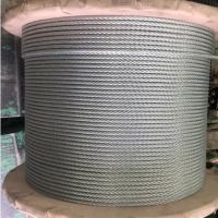 China Factory Galvanized Steel Cable 6*37 Steel Wire Rope for sale