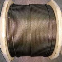 China Ungalvanied and Galvanized 19*7 Steel Wire Rope for sale