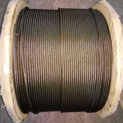 China Ungalvanied and Galvanized 19*7 Steel Wire Rope for sale