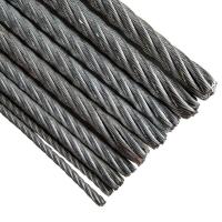 China Electro. Galvanized 6*25fi & 6*25fi+Iwrc Steel Wire Rope for sale