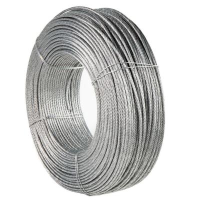 China 6*12-6mm Galvanied Steel Wire Rope for sale