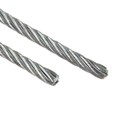 China Electro Galvanized Steel Wire Rope 7*19 for GAC for sale