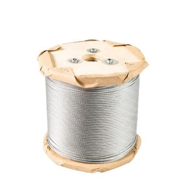 China China Manufacture 7X19 Galvanized Steel Wire Rope for sale