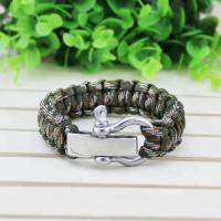 China High Quality Adjustable Shackle Survival Paracord Bracelet Buckle for sale