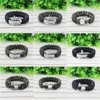 China High Quality Adjustable Shackle Survival Paracord Bracelet Buckle for sale