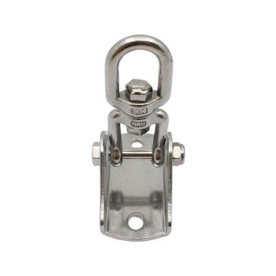 China factory supply stainless 304 360 degree swivel ceiling hook hanging hardware kit for swing hammock chair yoga boxing for sale