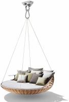 China 450 kg capacity SUS304 stainless steel ceiling hook with M8 carabiner swing hook for hanging chair, concrete wood for sale