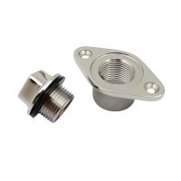 China marine stainless steel 316 yacht accessories diamond boat gar board Drain Plug for sale