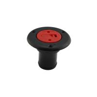 China Black Nylon ABS Plastic UV Stabilized Marine Deck Fuel Tank Filler for sale