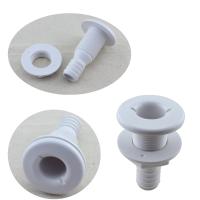 China Nylon Plastic Thru Hull Bilge Fitting For Bilge Pump Aerator Hose of Boat Marine Yacht Sail RV Camper Truck for sale