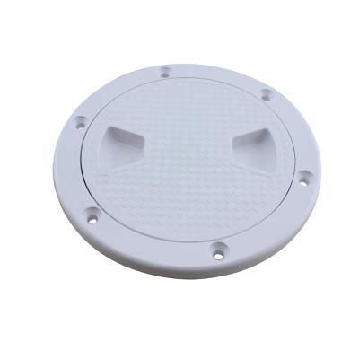 China Marine Boat Round ABS Deck Inspection Access Hatch Cover Plate for sale