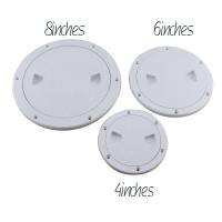 China Marine Boat Round ABS Deck Inspection Access Hatch Cover Plate for sale