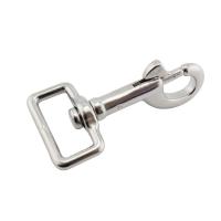 China factory direct supply bag parts and accessories stainless steel snap hook swivel for pets and handbag for sale