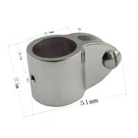China 4 Bow Bimini Top Boat Stainless Steel Fittings Marine Hardware Set for sale