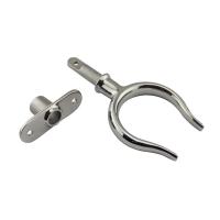 China Stainless Marine Deck LifeBoat Rowlock Yacht Oarlock for sale