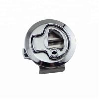 China Zinc Alloy Chrome Flush Slam Lift Lock-Key Deck Hatch Lock for sale